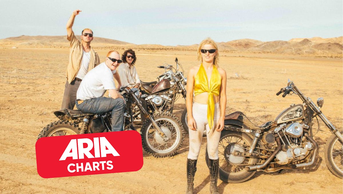 Amyl and The Sniffers storm the chart - ARIA