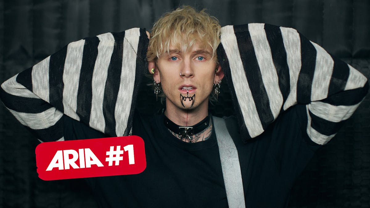 Mainstream Sellout snares Machine Gun Kelly first ARIA #1 album